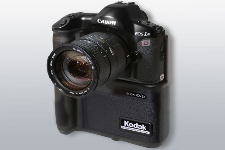KODAK-Canon EOS DCS 3c (1995) - 3F Deutsches Museum für Foto-, Film ...